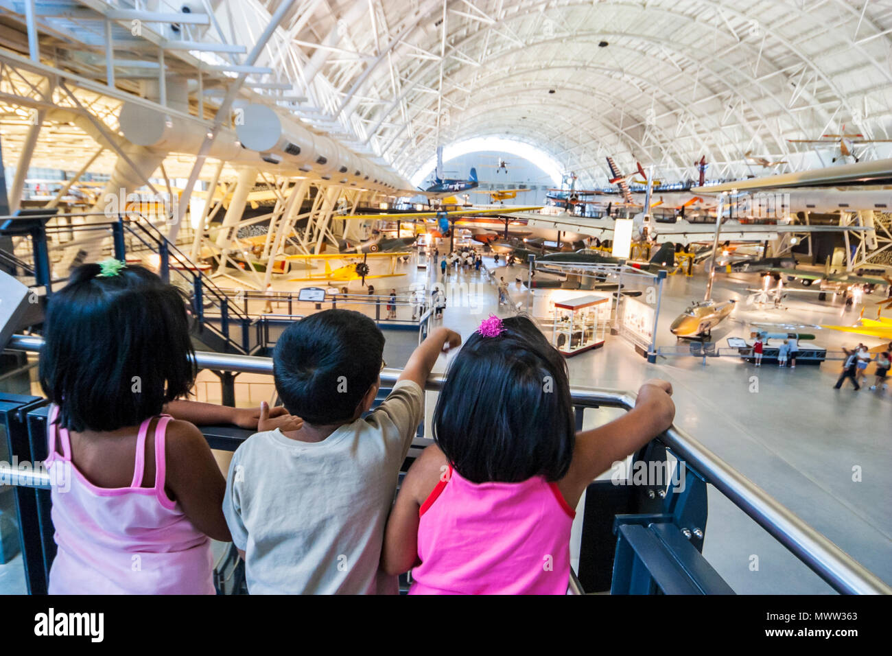 Virginia air and space center centre collection exhibit hi-res stock ...