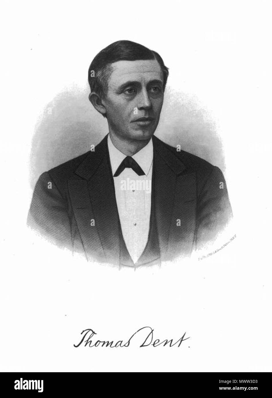 . English: Thomas Dent (b. 1831) . Late 1800s. Unknown 605 Thomas Dent ...