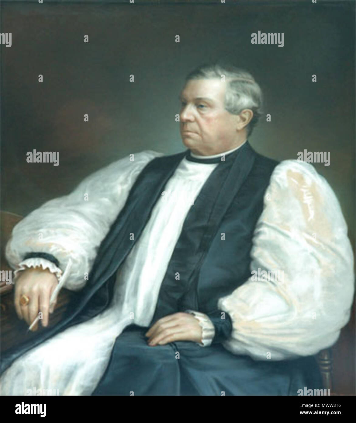 . English: Thomas March Clark (1812-1903) . Contemporary portrait 606 ...