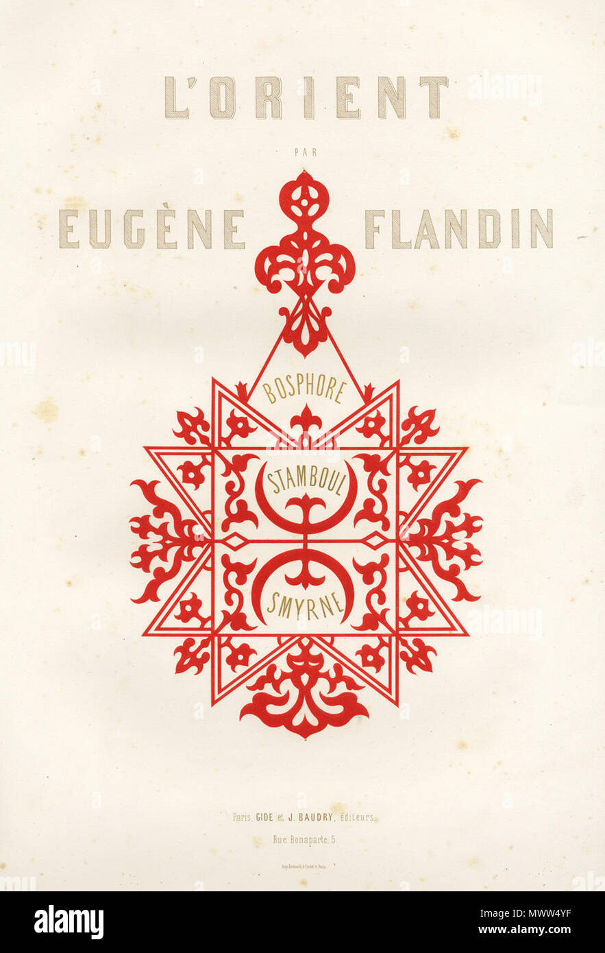 Flandin eugene hi-res stock photography and images - Alamy