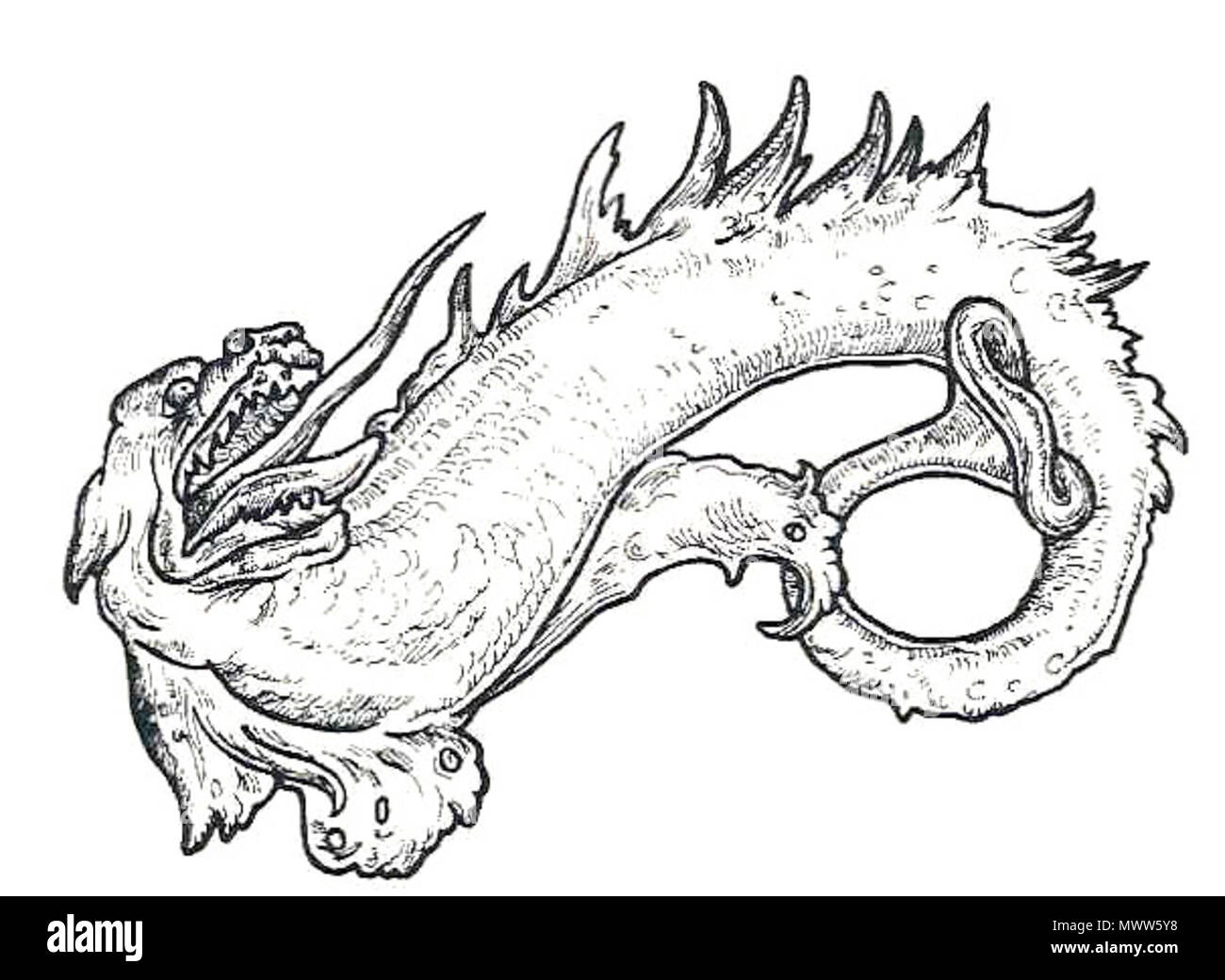 Mythological sea creature hi-res stock photography and images - Alamy