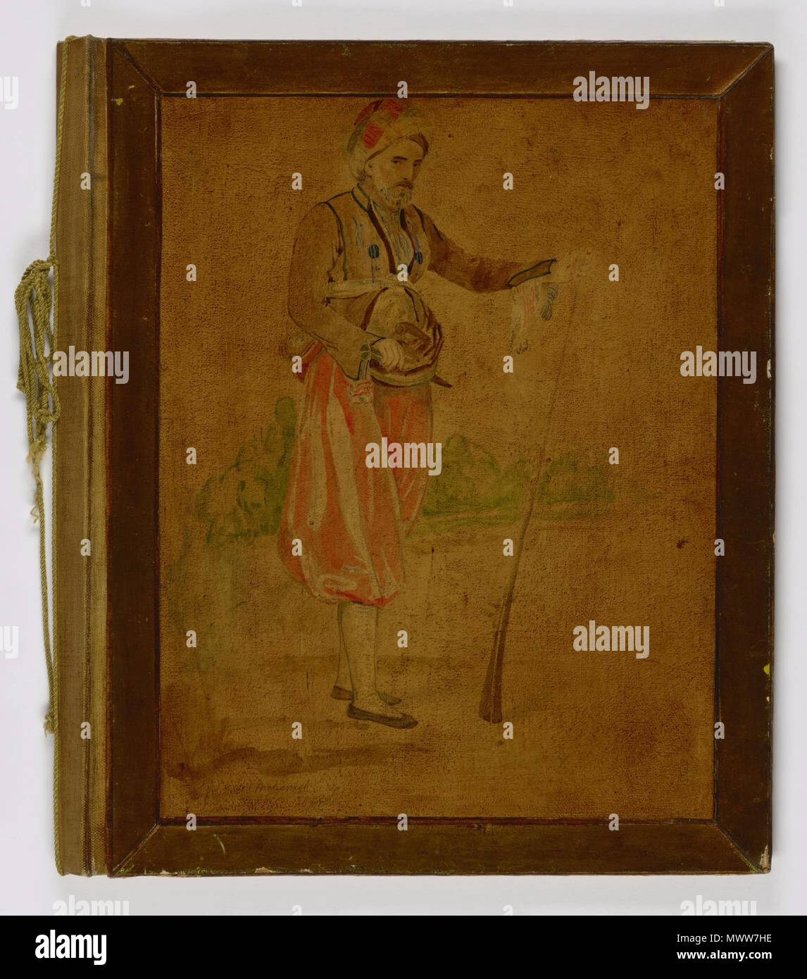 . Turkish Soldier (Painted Album Cover) 618 Turkish Soldier SAAM-1991. ...