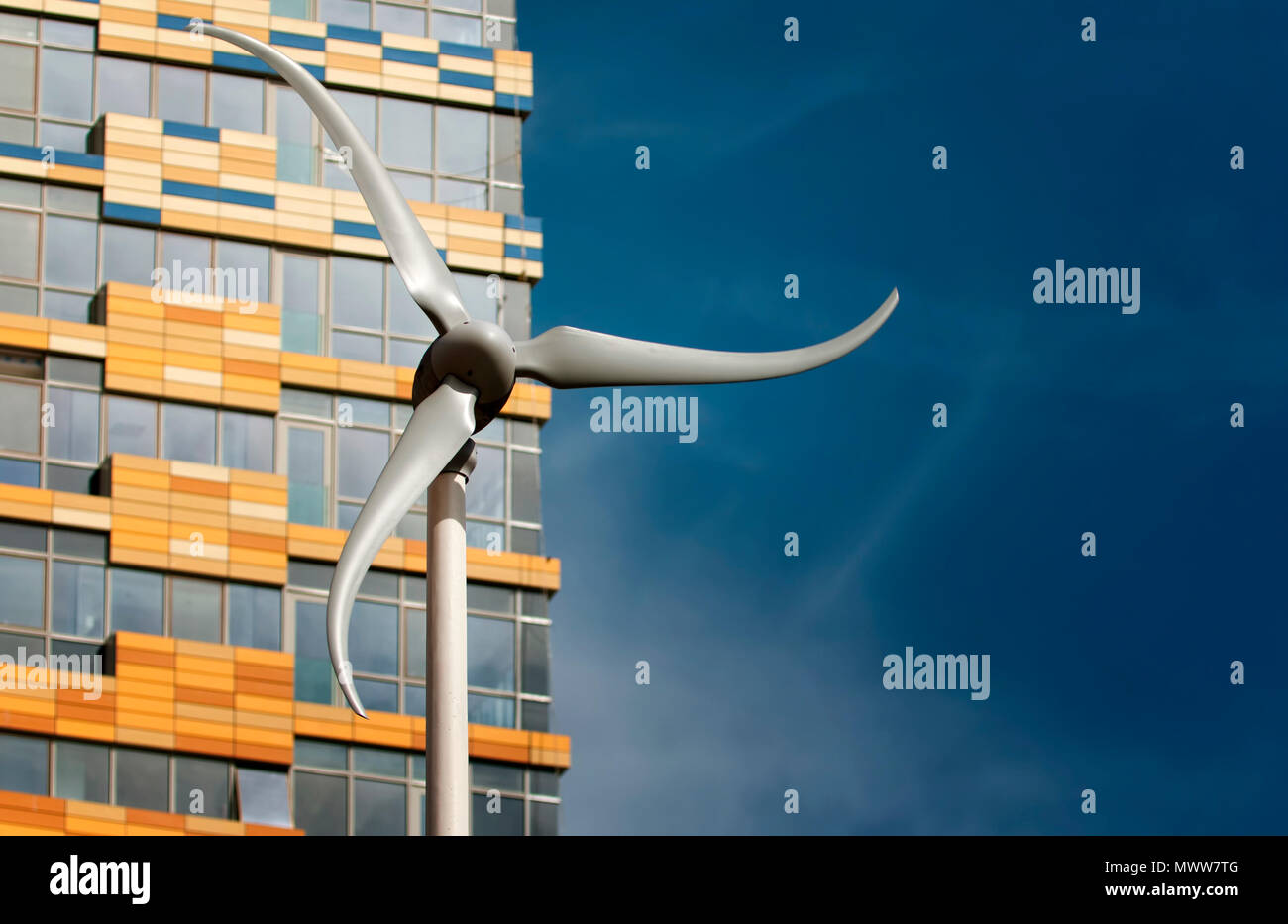 Modern wind tower hi-res stock photography and images - Alamy