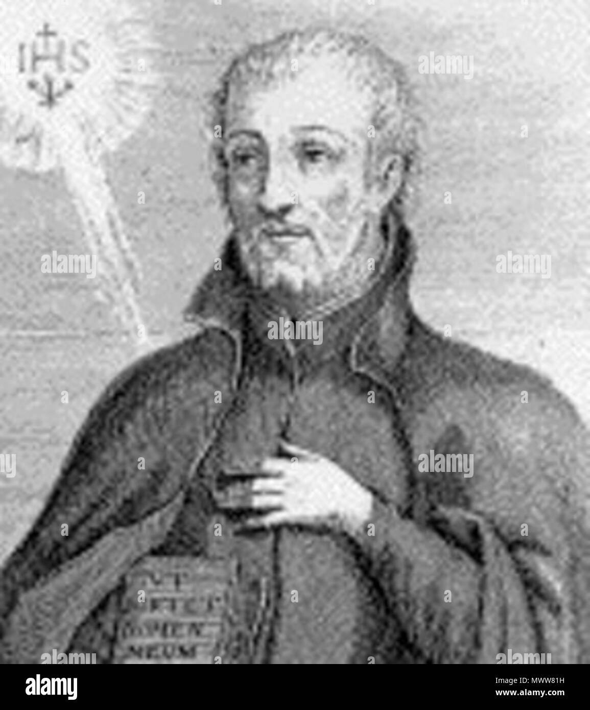 . English: Engraving of Alessandro Valignano from the 17th century ...