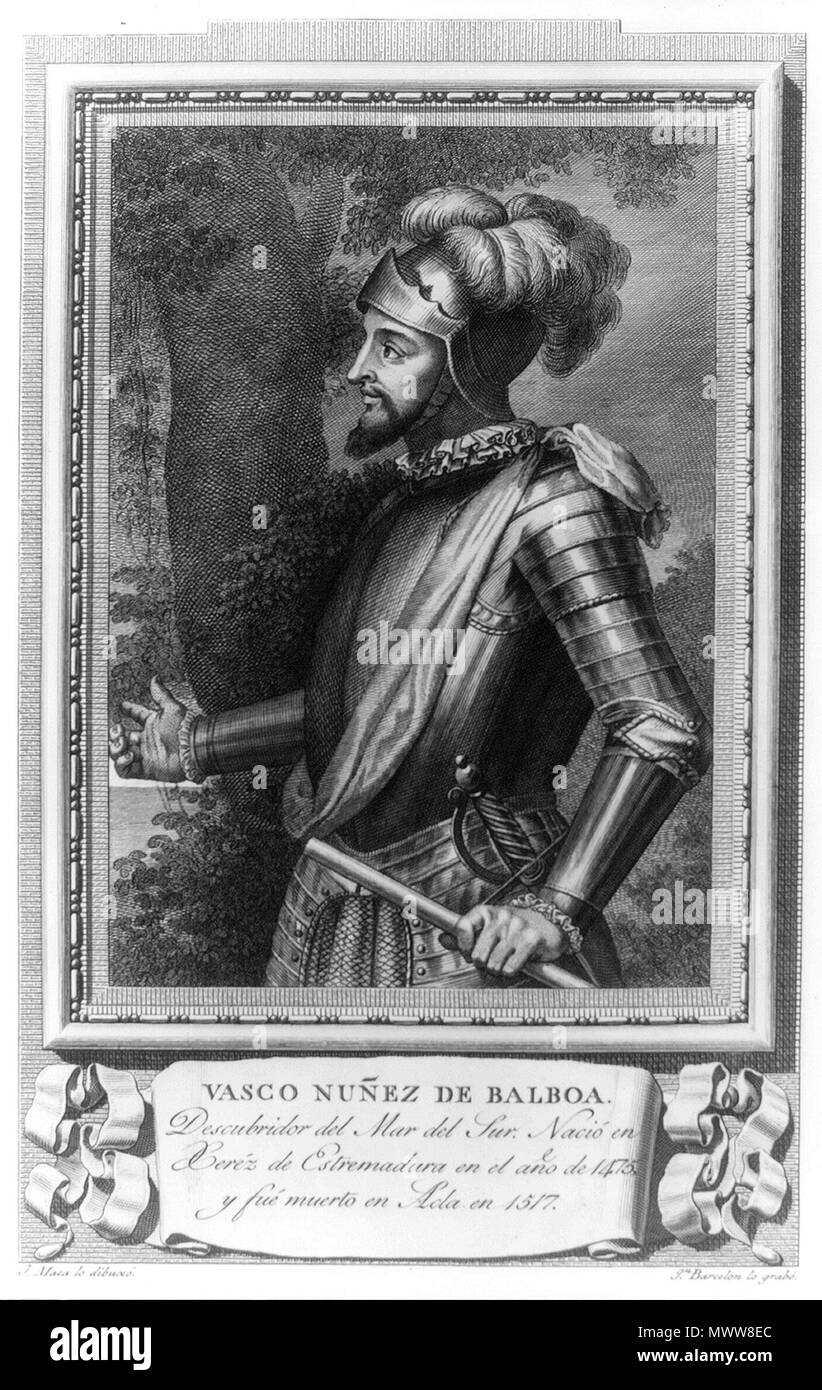 627 Vasco Nunez de Balboa Stock Photo - Alamy