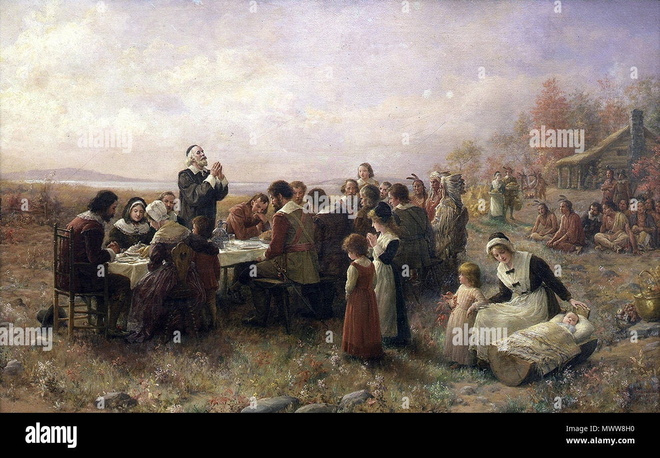 First thanksgiving plymouth hi-res stock photography and images - Alamy