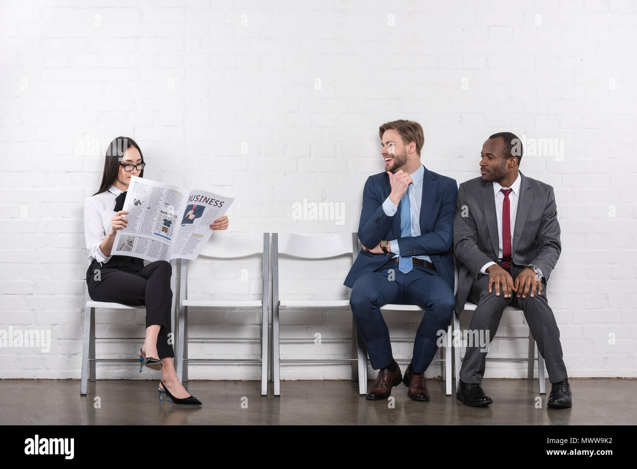 Interview newspaper hi-res stock photography and images - Alamy