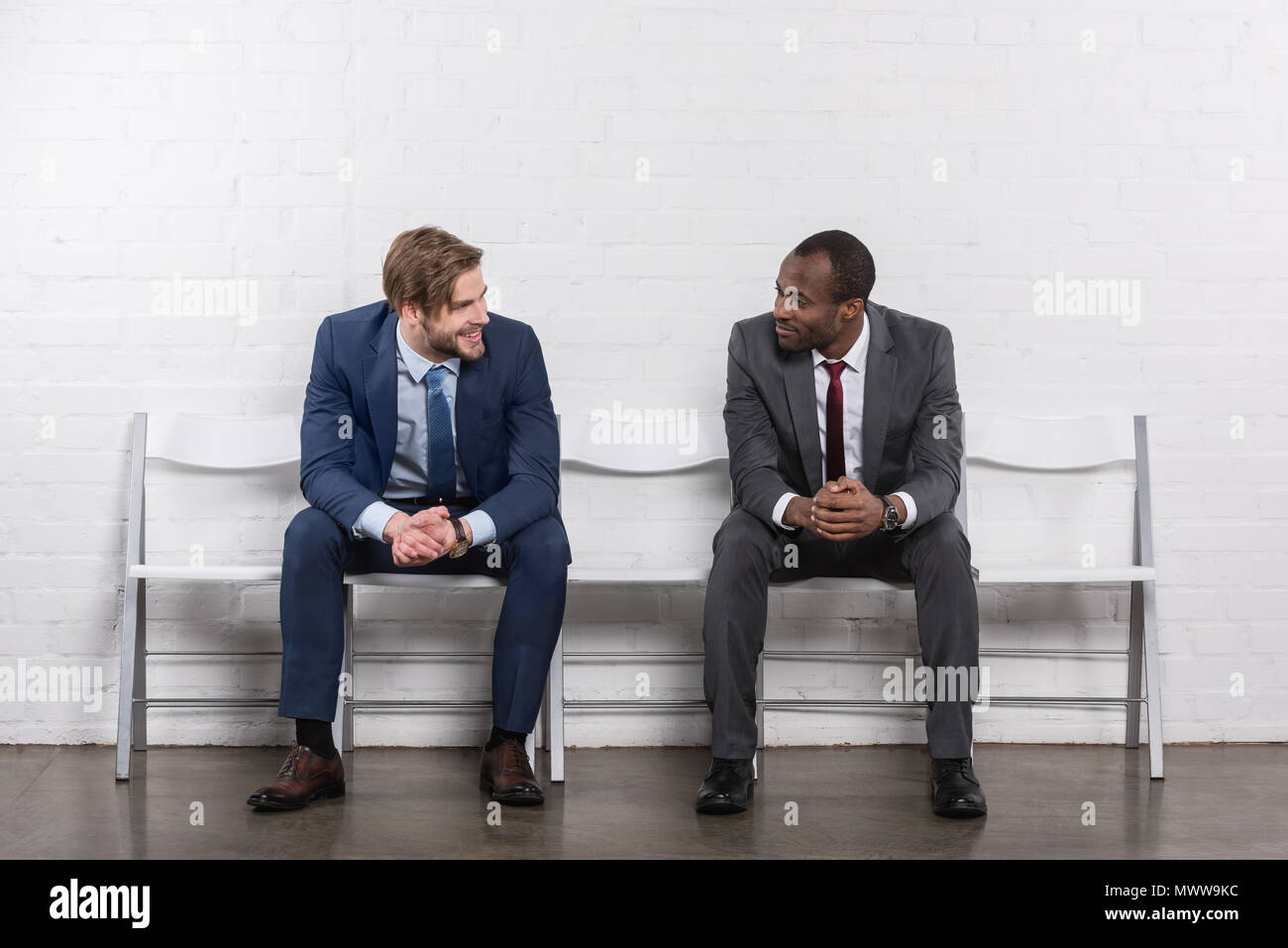 Job interview black man hi-res stock photography and images - Alamy