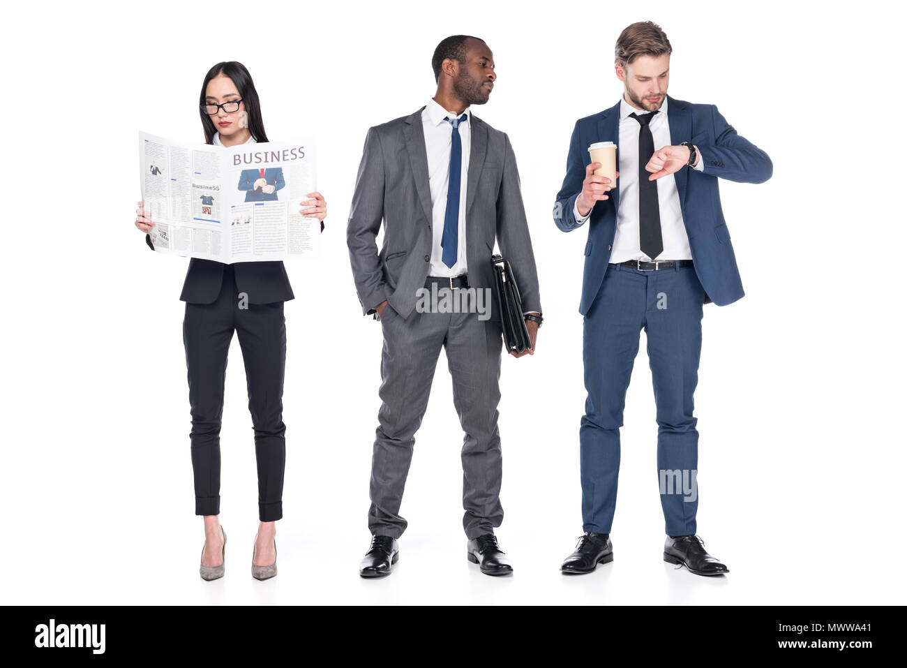 Manager multicultural Cut Out Stock Images & Pictures - Alamy