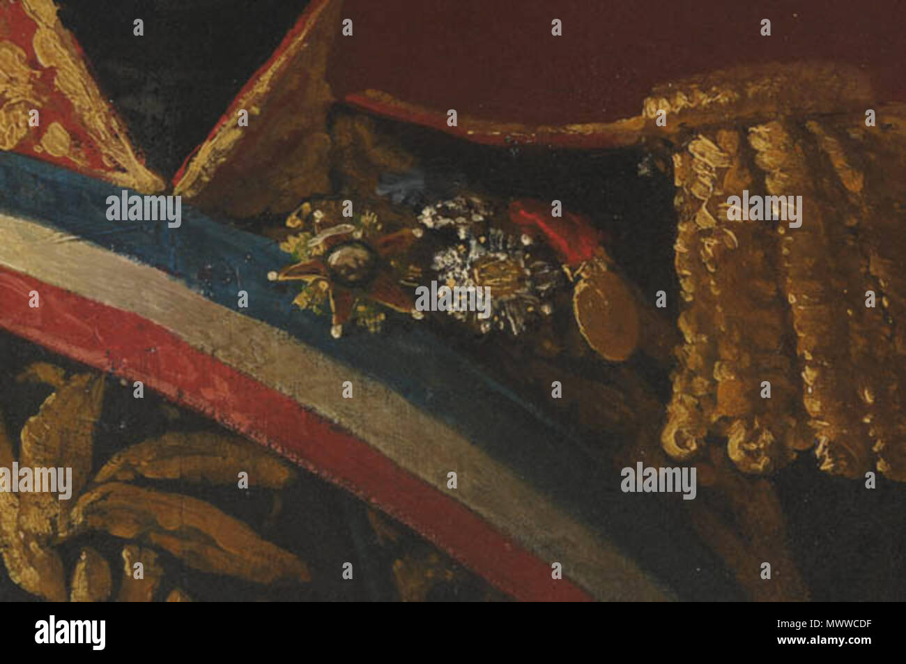 . Detalle del retrato del General Manuel Bulnes Prieto . 1843. Raymond ...