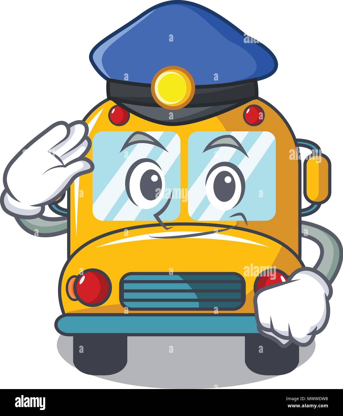School safety education police Stock Vector Images - Alamy