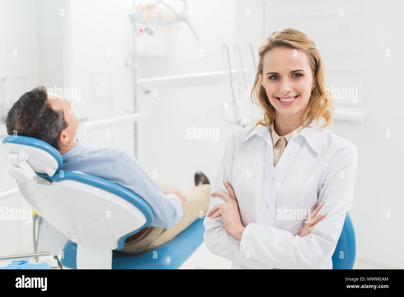 Female internist hi-res stock photography and images - Alamy