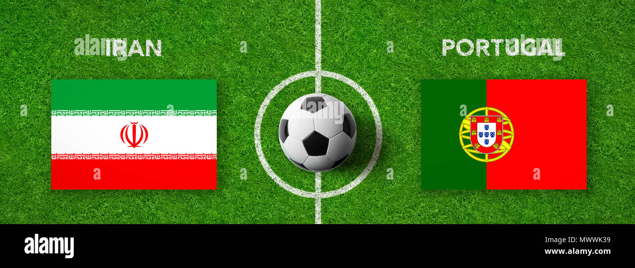 Iran portugal flag hi-res stock photography and images - Alamy