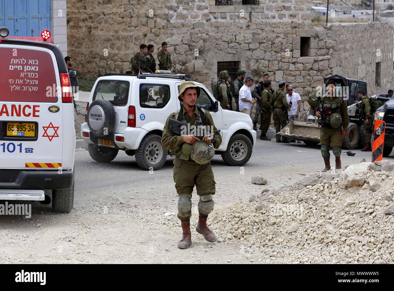 Hebron, West Bank, Palestinian Territory. 2nd June, 2018. Israeli ...
