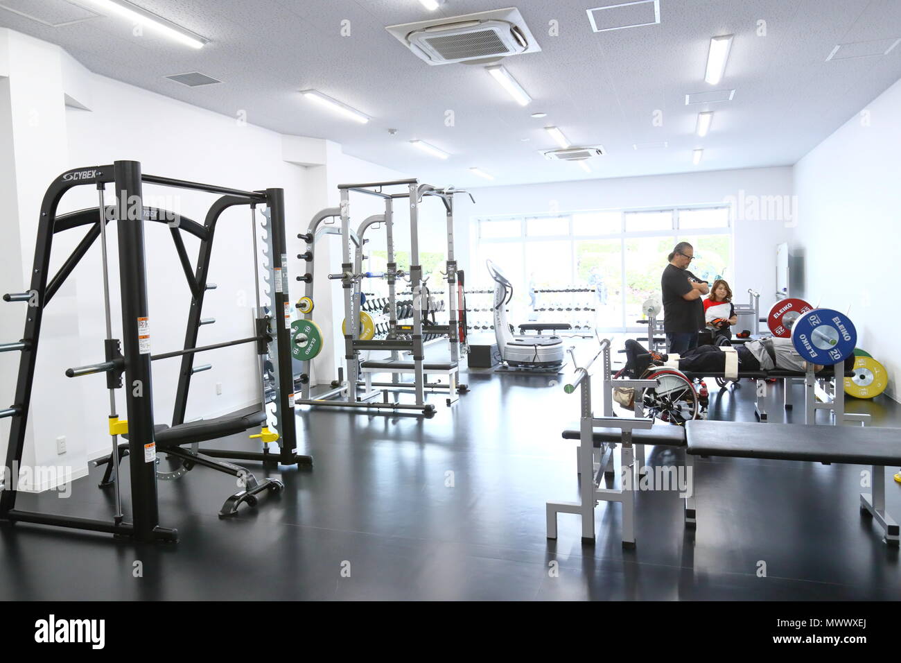 Tokyo, Japan. 1st June 2018. Training room, JUNE 1, 2018 : The opening ...