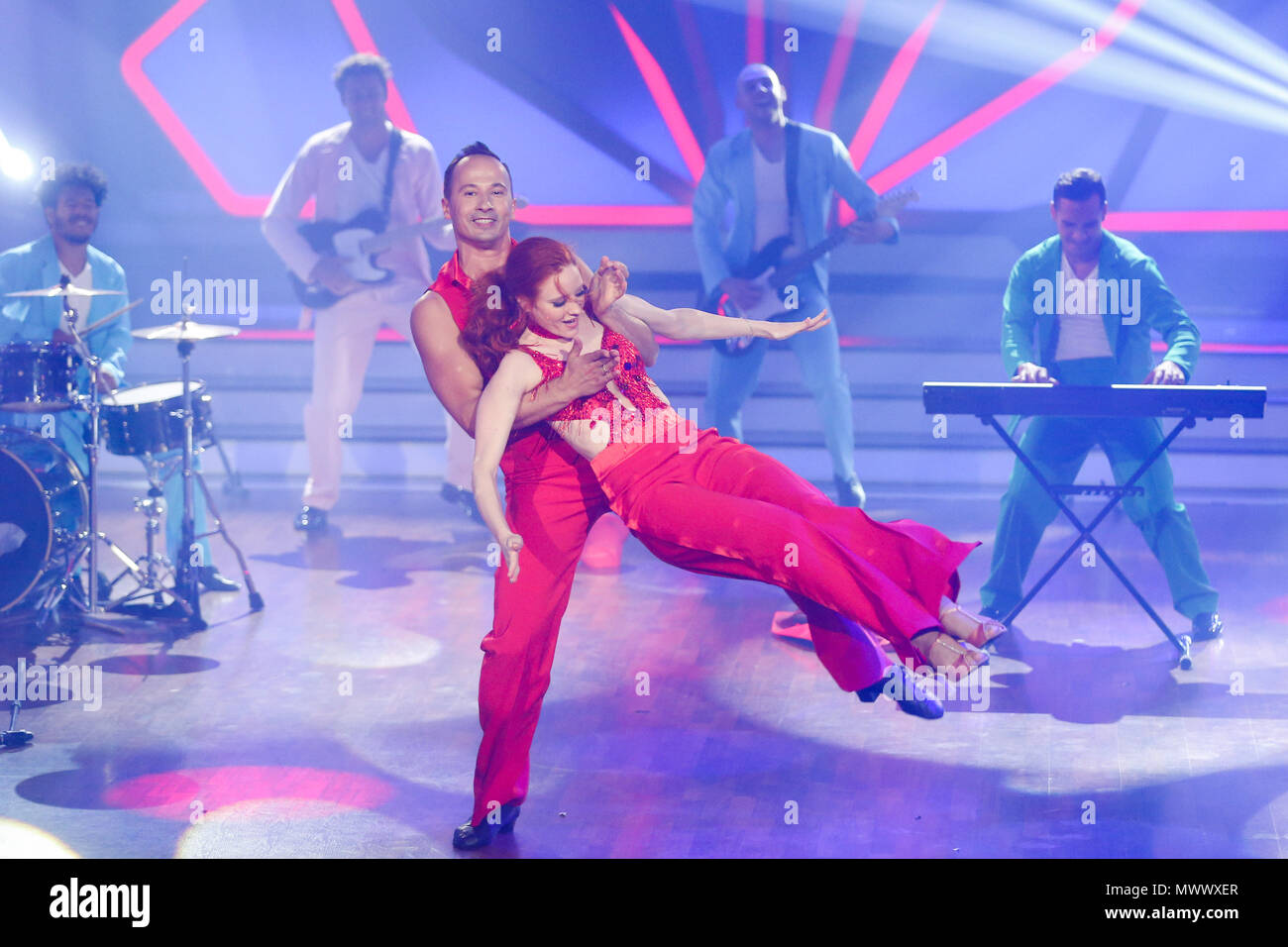 Cologne, Germany. 1st June 2018. Model Barbara Meier and professional ...
