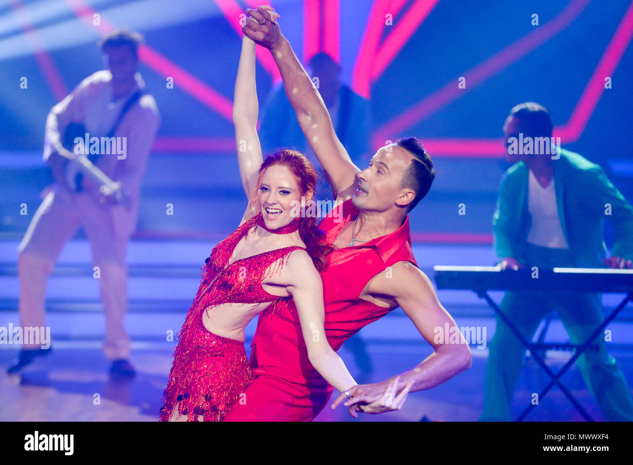 Cologne, Germany. 1st June 2018. Model Barbara Meier and professional ...