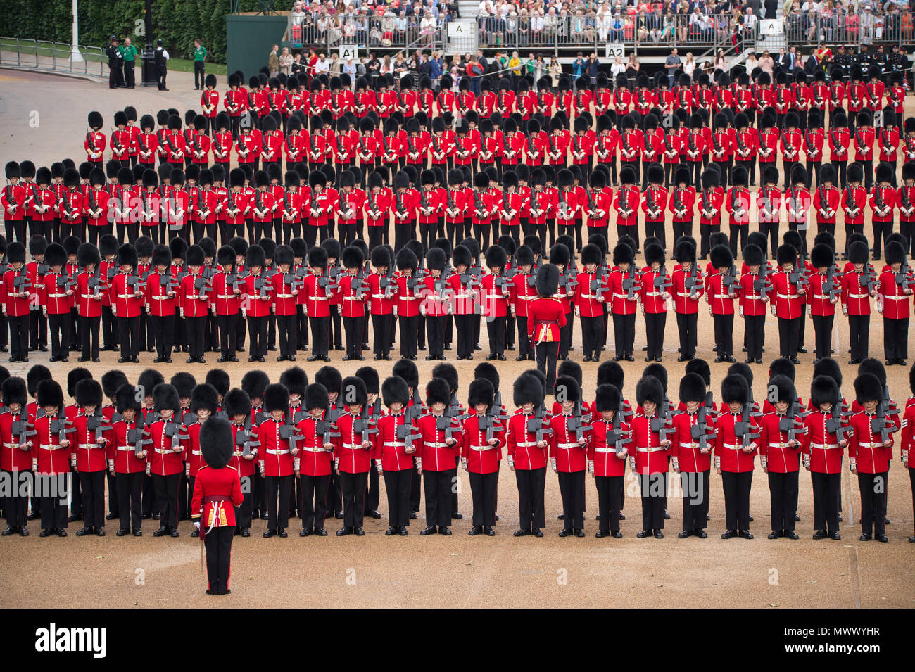 Horse Guards Parade, London, UK. 2 June, 2018. Some of Britain’s ...