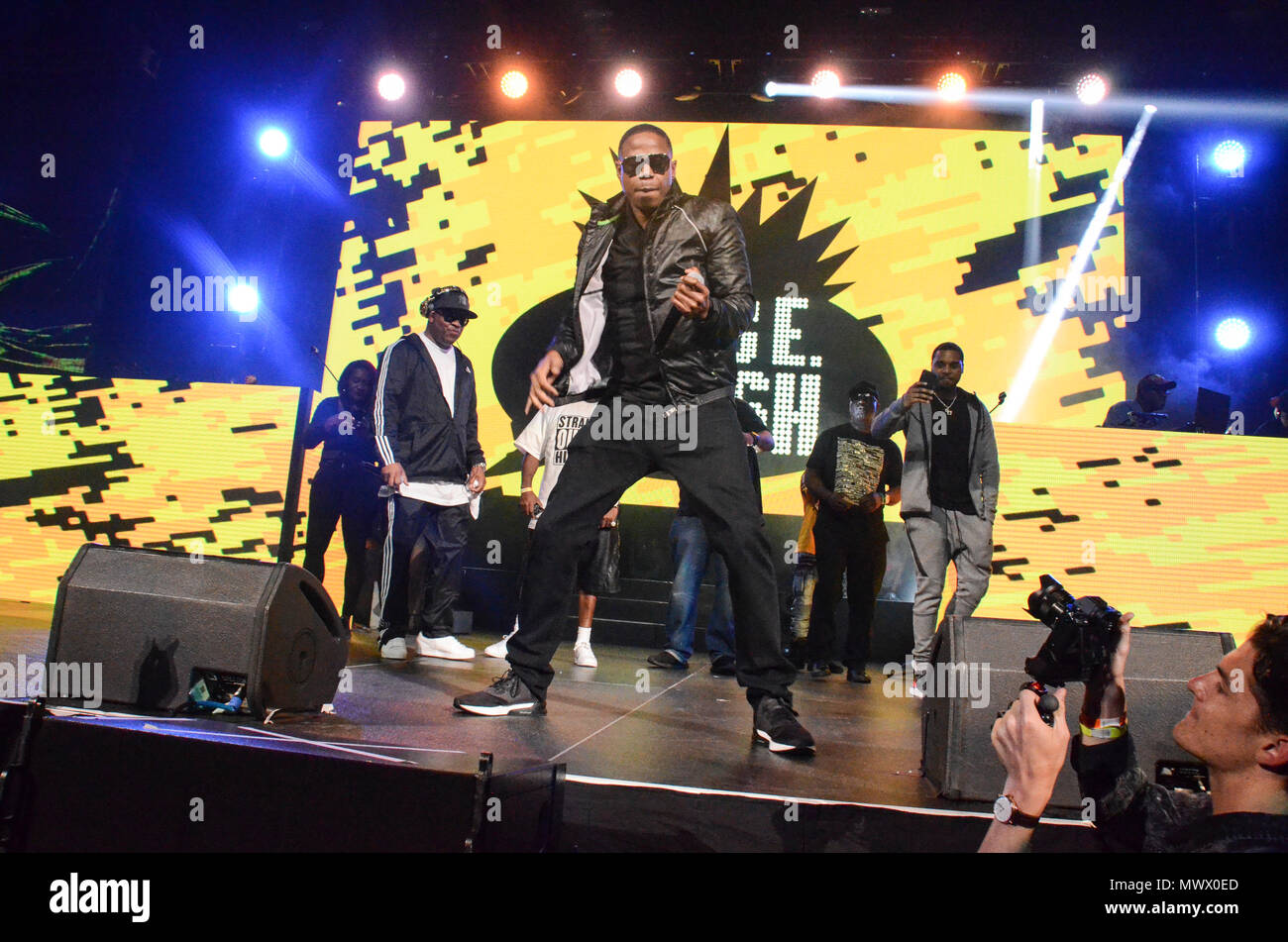 New York, NY, USA. 01st June, 2018. Dougie Fresh performs during the YO ...
