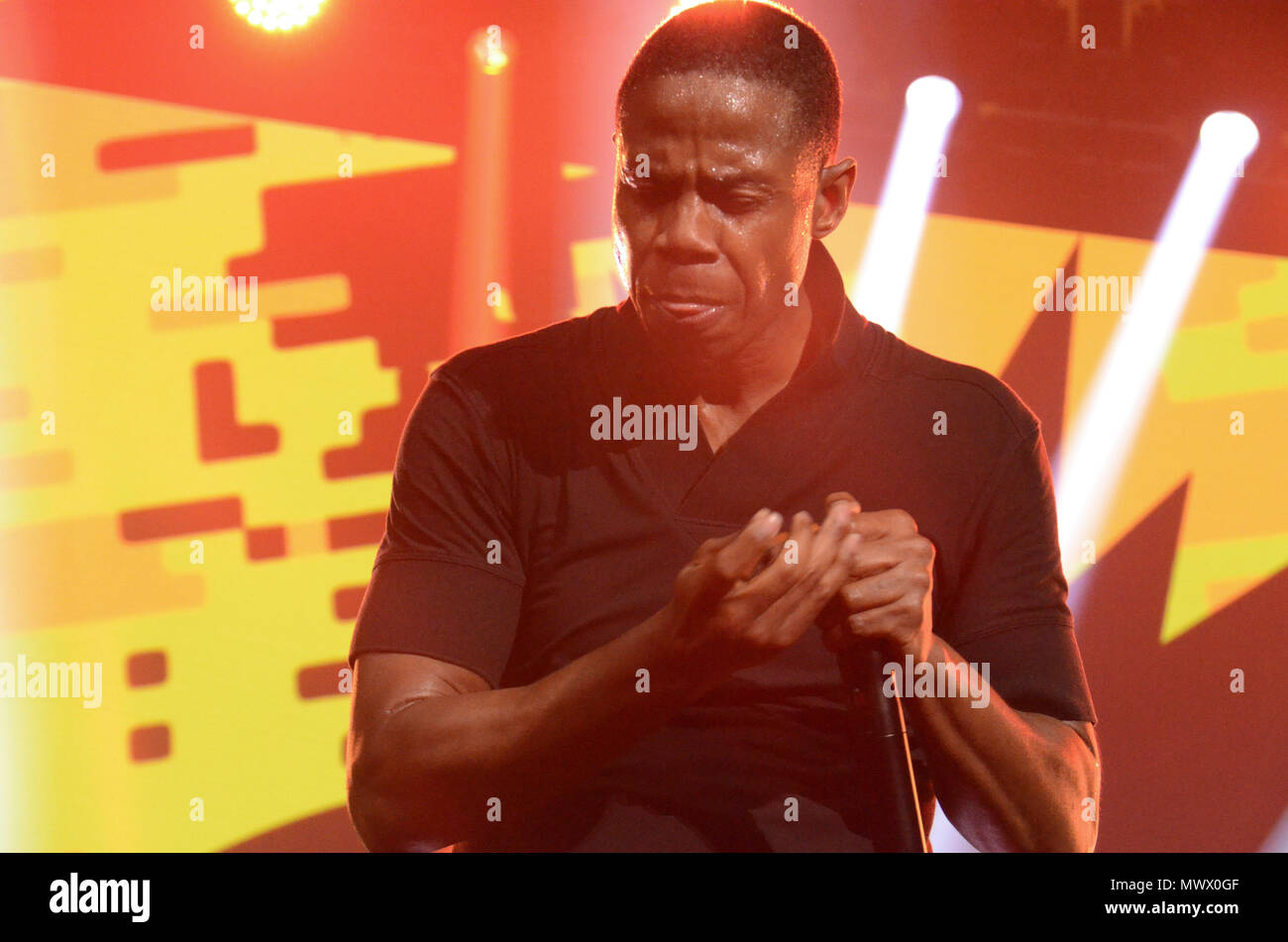 New York, NY, USA. 01st June, 2018. Dougie Fresh performs during the YO ...