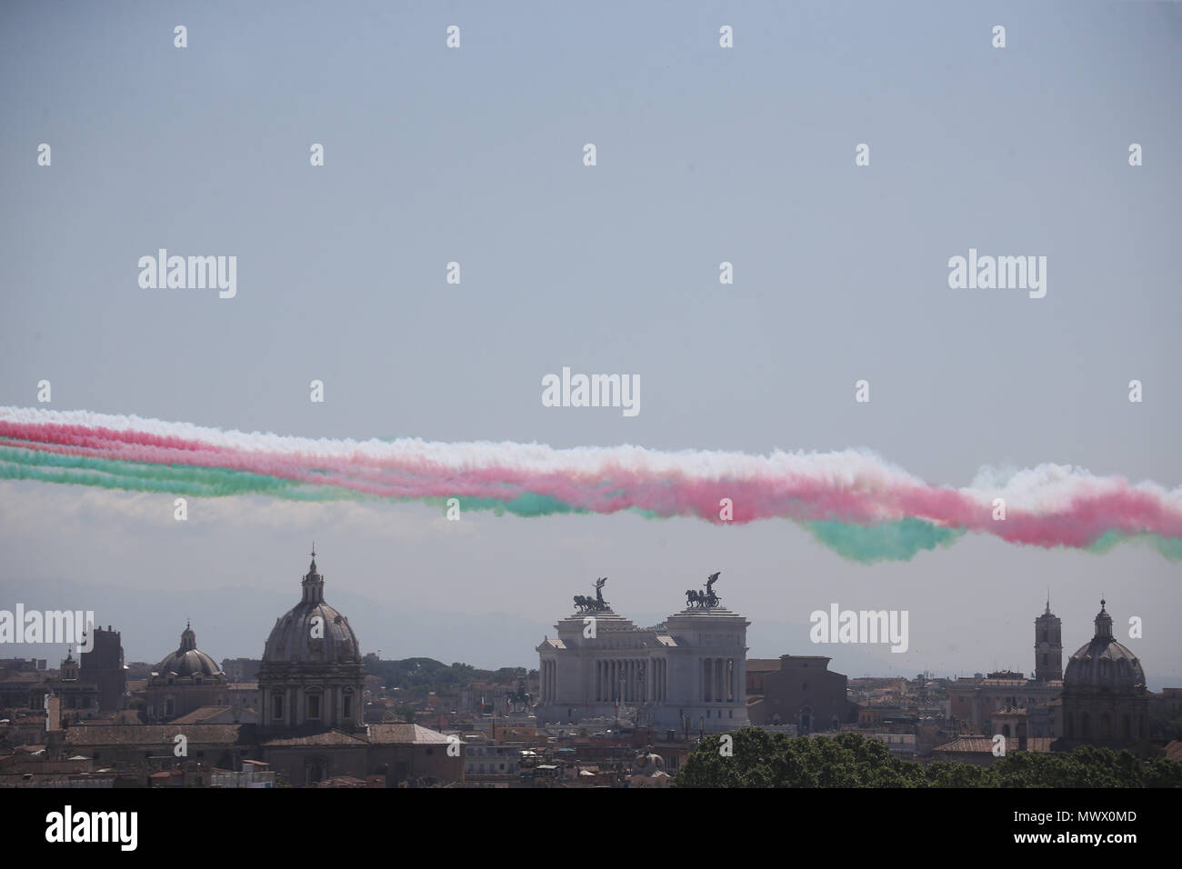 Rome, Italy. 02nd June, 2018. 02.06.2018. Rome, Italy: The Italian Air ...
