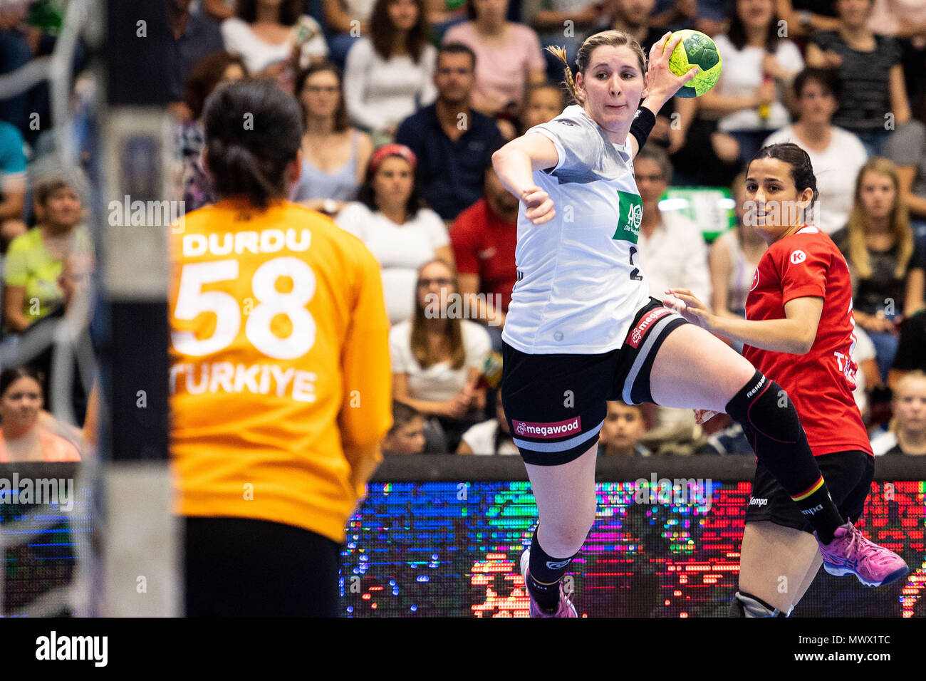 Gummersbach, Germany. 2nd June 2018. Handball, women's euro qualifier ...