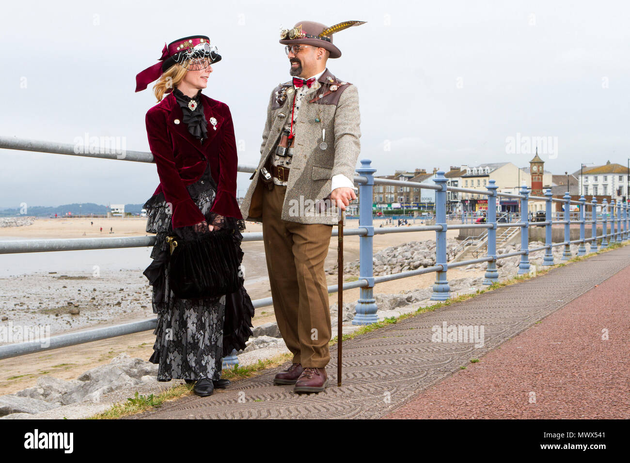 Morecambe, Lancashire, UK. 2nd June 2018. 'A Splendid Day Out' steam ...