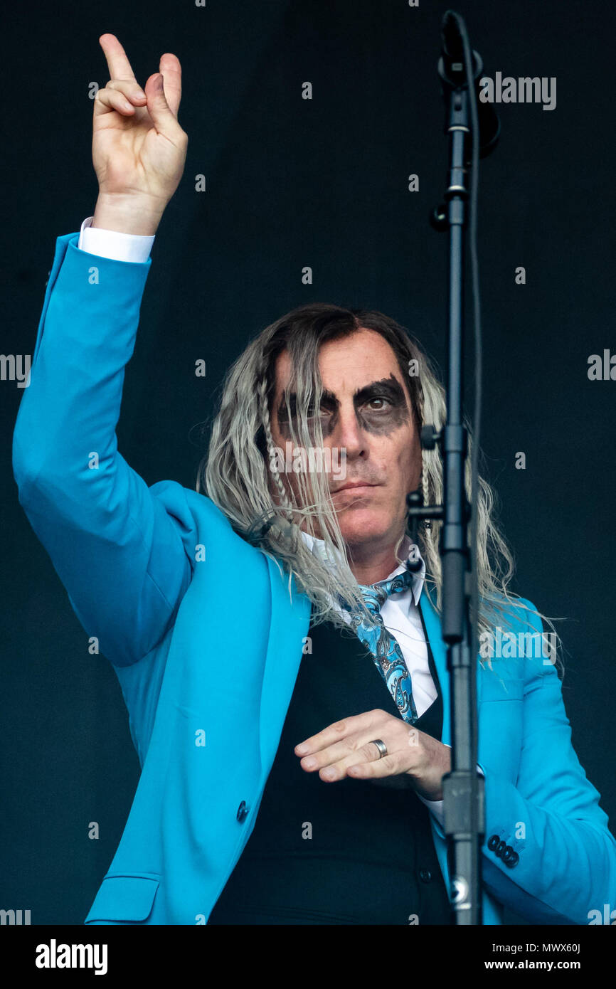 Nuremberg, Germany. 2nd June 2018. Maynard James Keenan, singer with ...