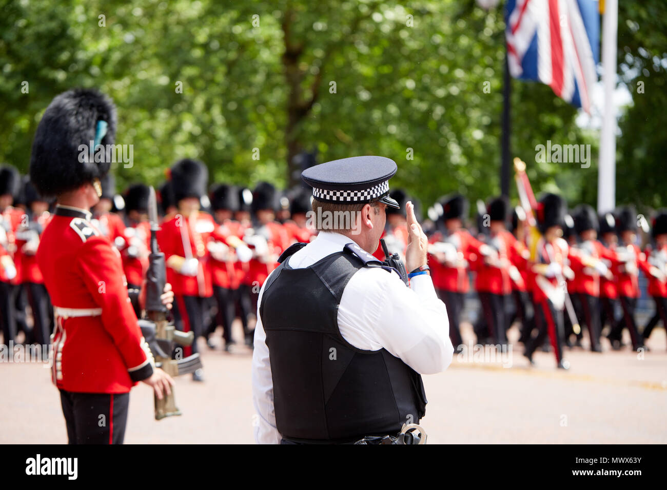 Police Officer Ceremonial Uniform Stock Photos & Police Officer ...