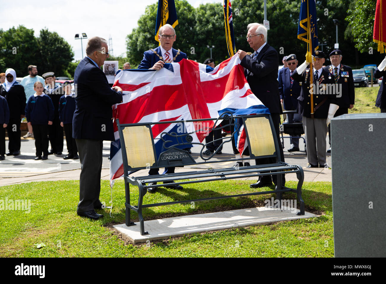 Gravesend Airport, Kent, UK. 2nd Jun, 2018. The Mayor of Gravesham Cllr ...