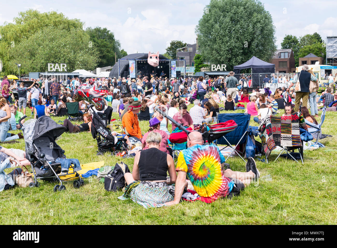 Strawberry fair, cambridge hi-res stock photography and images - Alamy