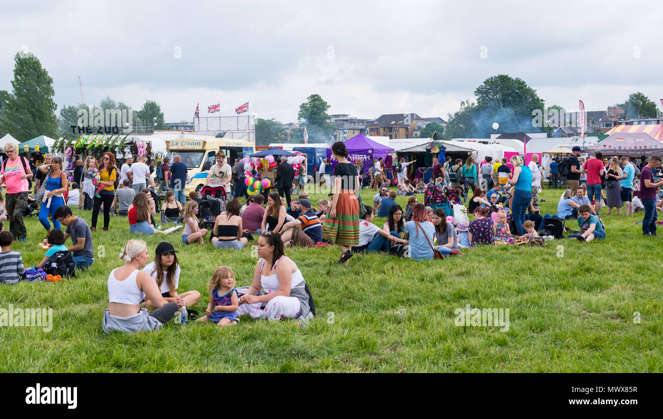 Cambridge midsummer fair hi-res stock photography and images - Alamy