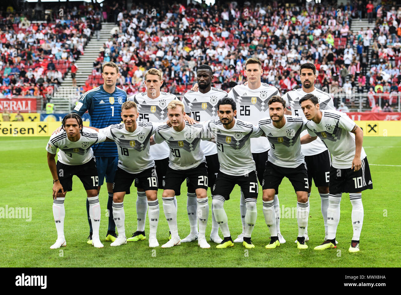 June 2nd 2018, Wörthersee Stadion, Klagenfurt, Austria; Internationall ...