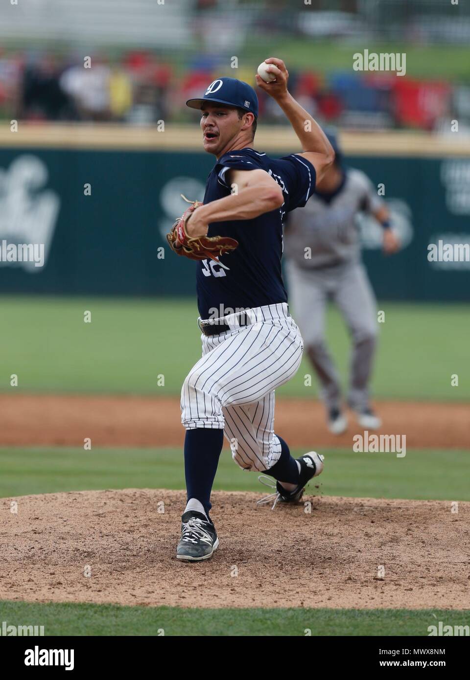 Home. 2nd June, 2018. Dallas Baptist pitcher Jarod Bayless #32 prepares ...