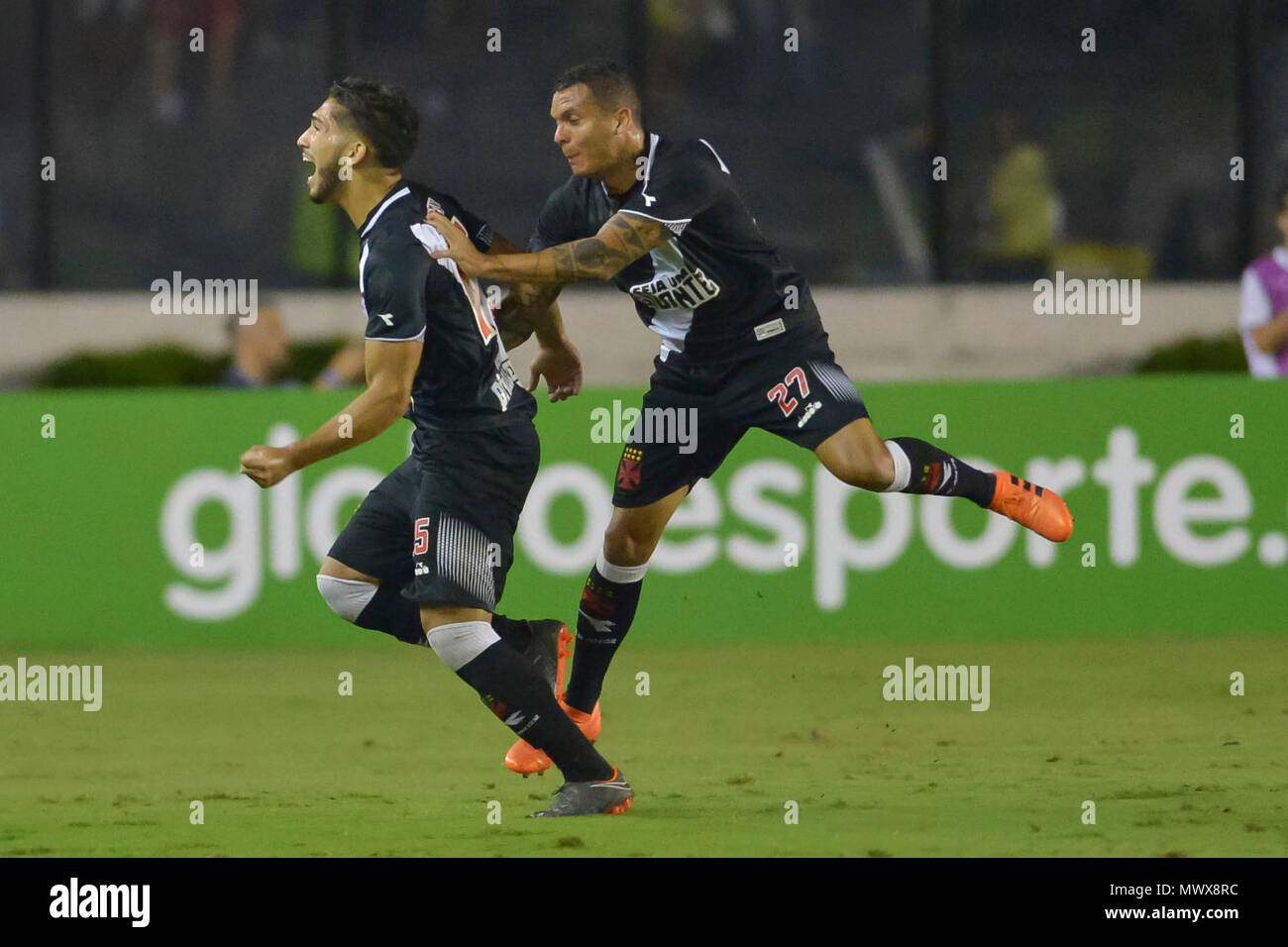 Rio De Janeiro, Brazil. 02nd June, 2018. Andrey celebrates goal during ...