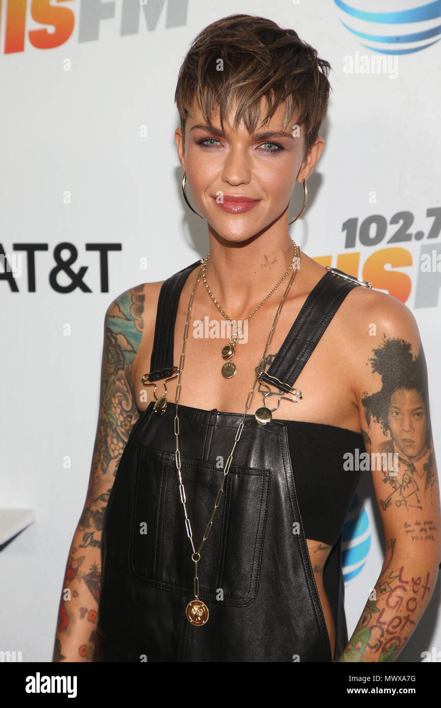 Los Angeles, Ca, USA. 2nd June, 2018. Ruby Rose at iHeartRadio Wango ...