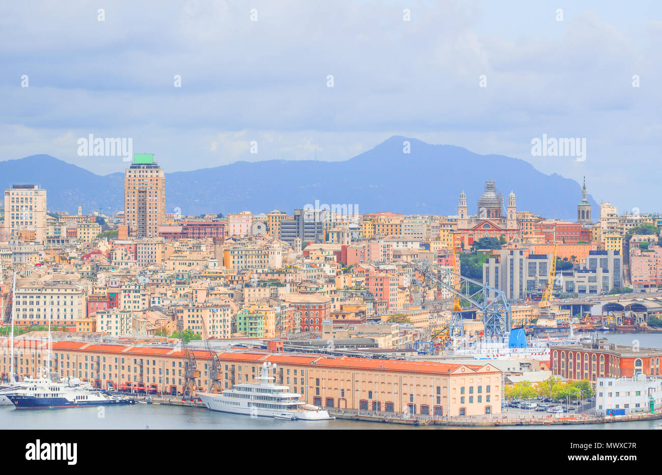Genova district angle hi-res stock photography and images - Alamy