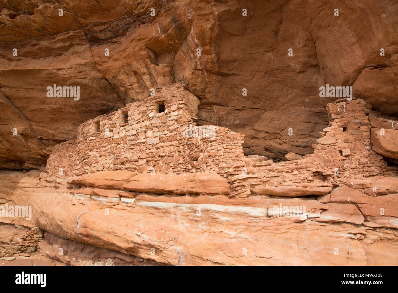 Four Windows Ruins, Ancestral Pueblo, up to 1000 years old, Lower Fish ...