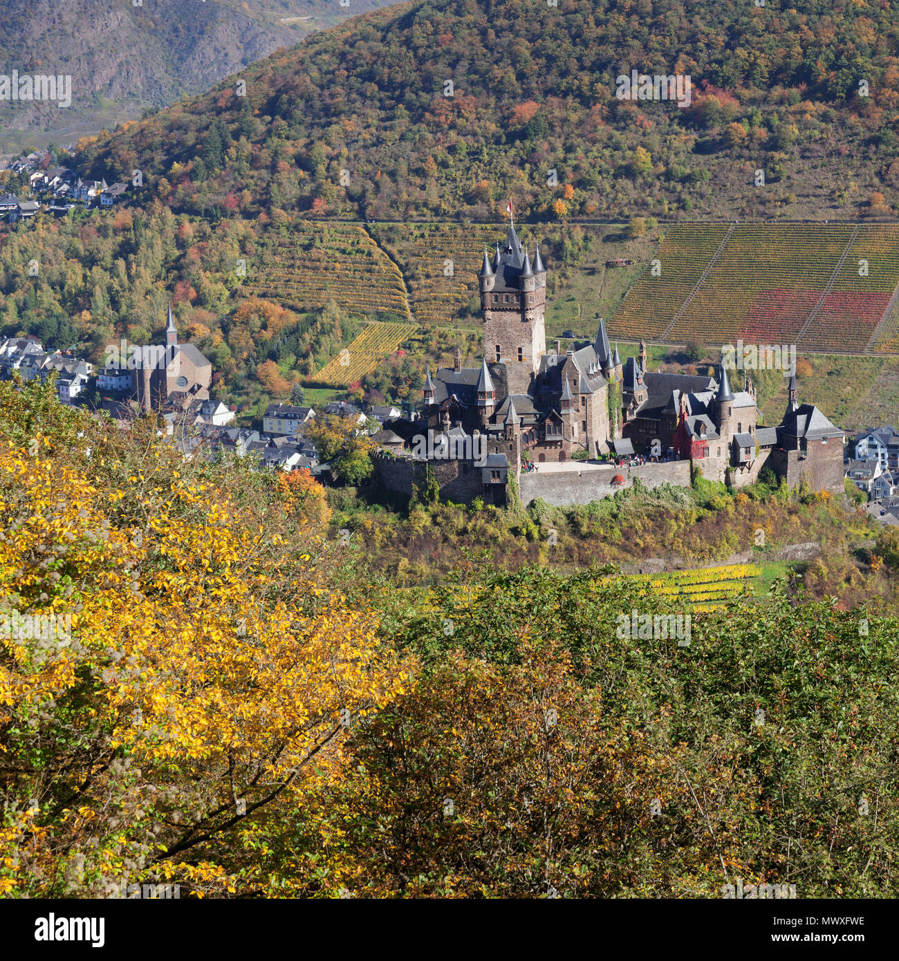 Cochem town square hi-res stock photography and images - Alamy