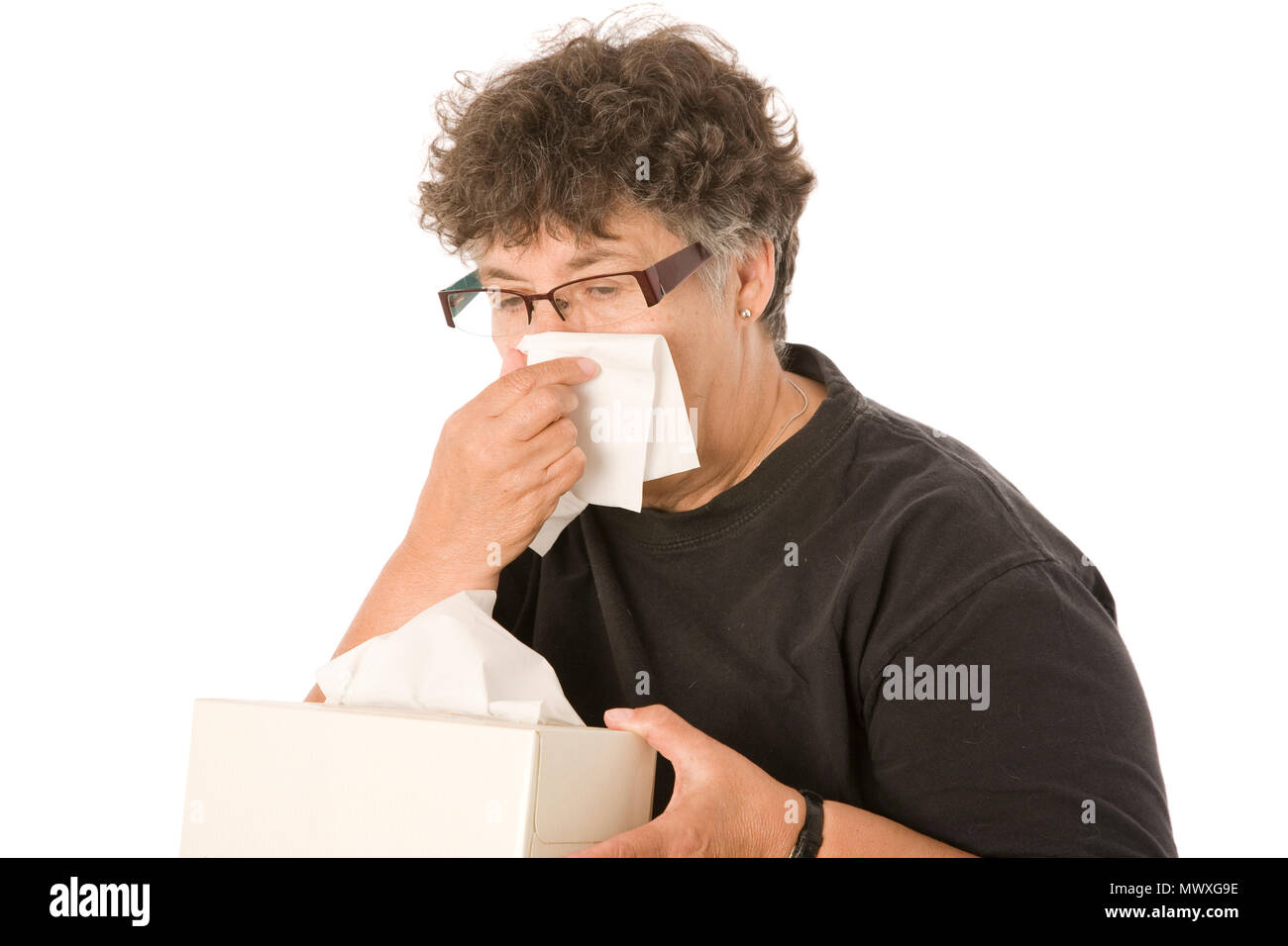 Sneeze Tissue High Resolution Stock Photography and Images - Alamy