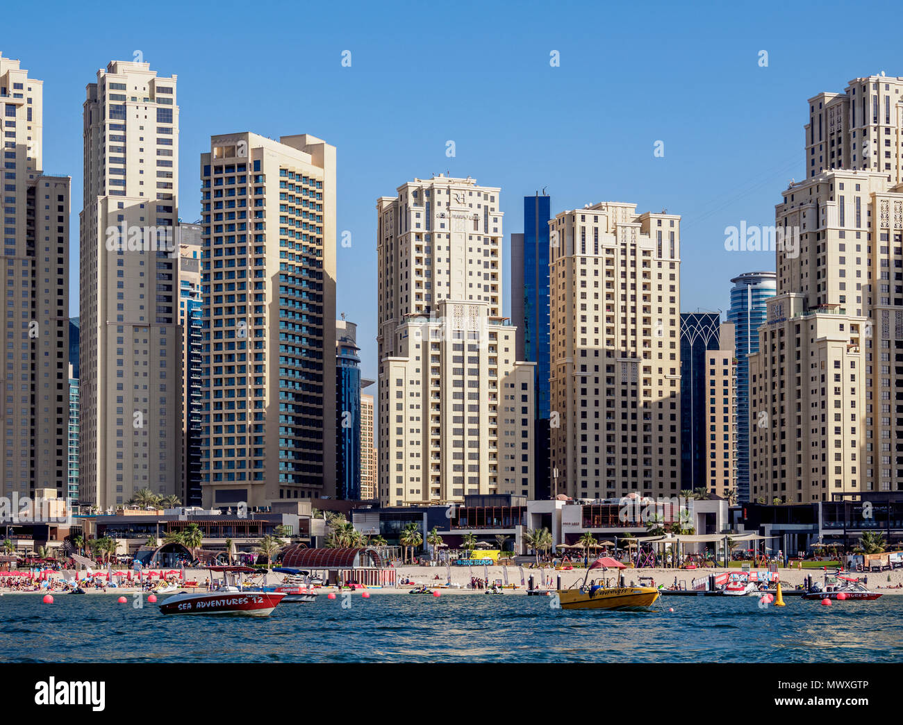 Jbr beach hi-res stock photography and images - Alamy
