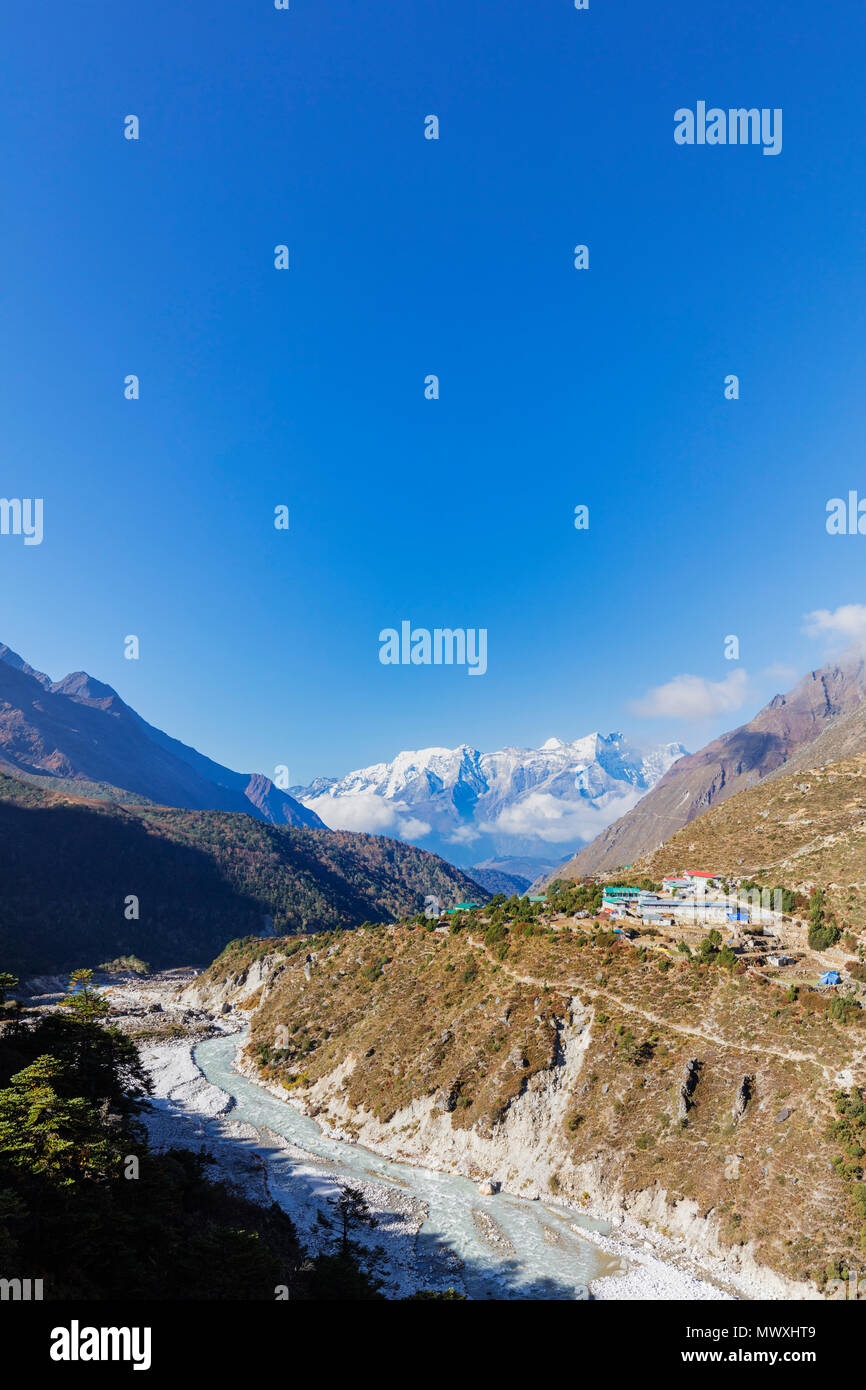 Village of Pangboche, 4000m, Sagarmatha National Park, UNESCO World ...