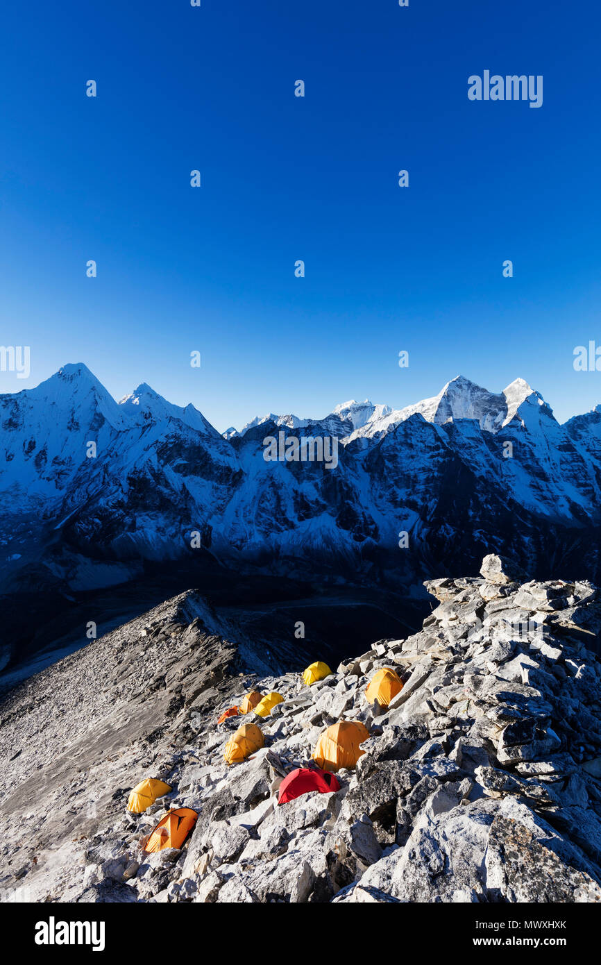 Camp 1 on Ama Dablam, Sagarmatha National Park, UNESCO World Heritage ...