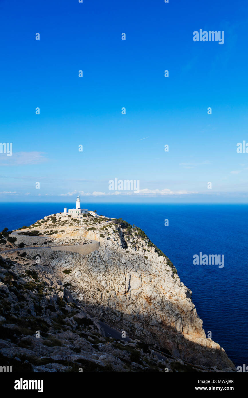 Cap Formentor lighthouse, Majorca, Balearic Islands, Spain ...