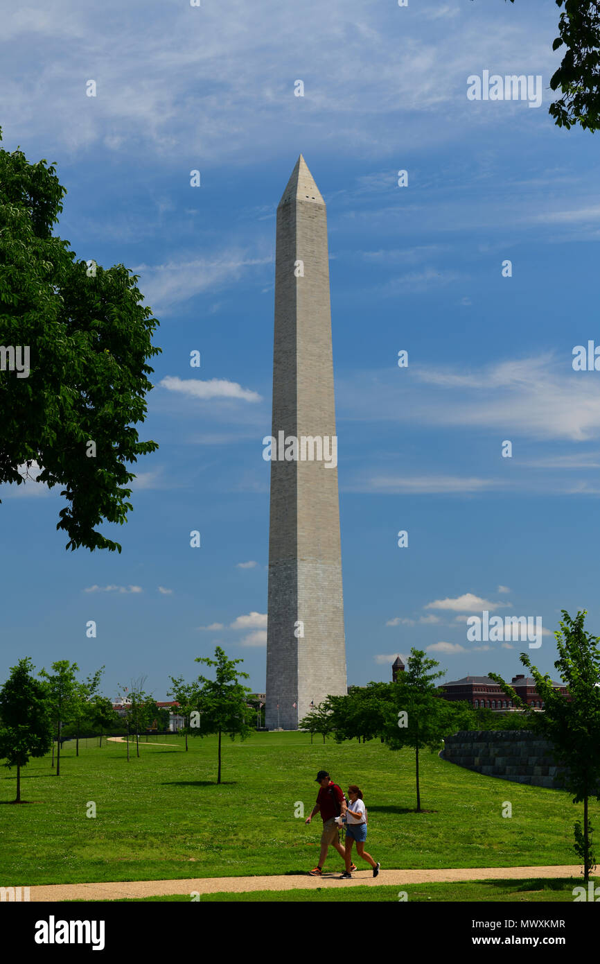USA Washington DC National Mall Washington Monument Stock Photo - Alamy