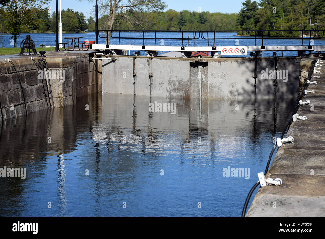 Rideau Canal Unesco World Heritage Site High Resolution Stock ...