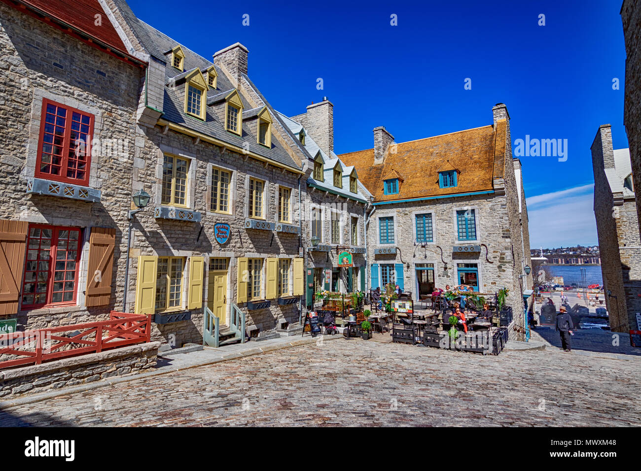 Quebec city spring hi-res stock photography and images - Alamy