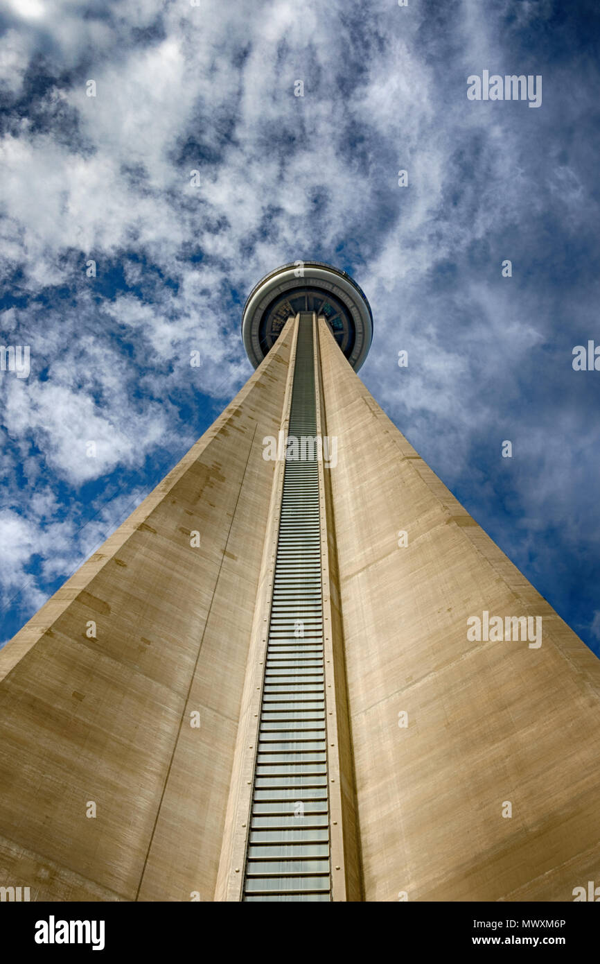 Panoramic view toronto cn tower hi-res stock photography and images - Alamy
