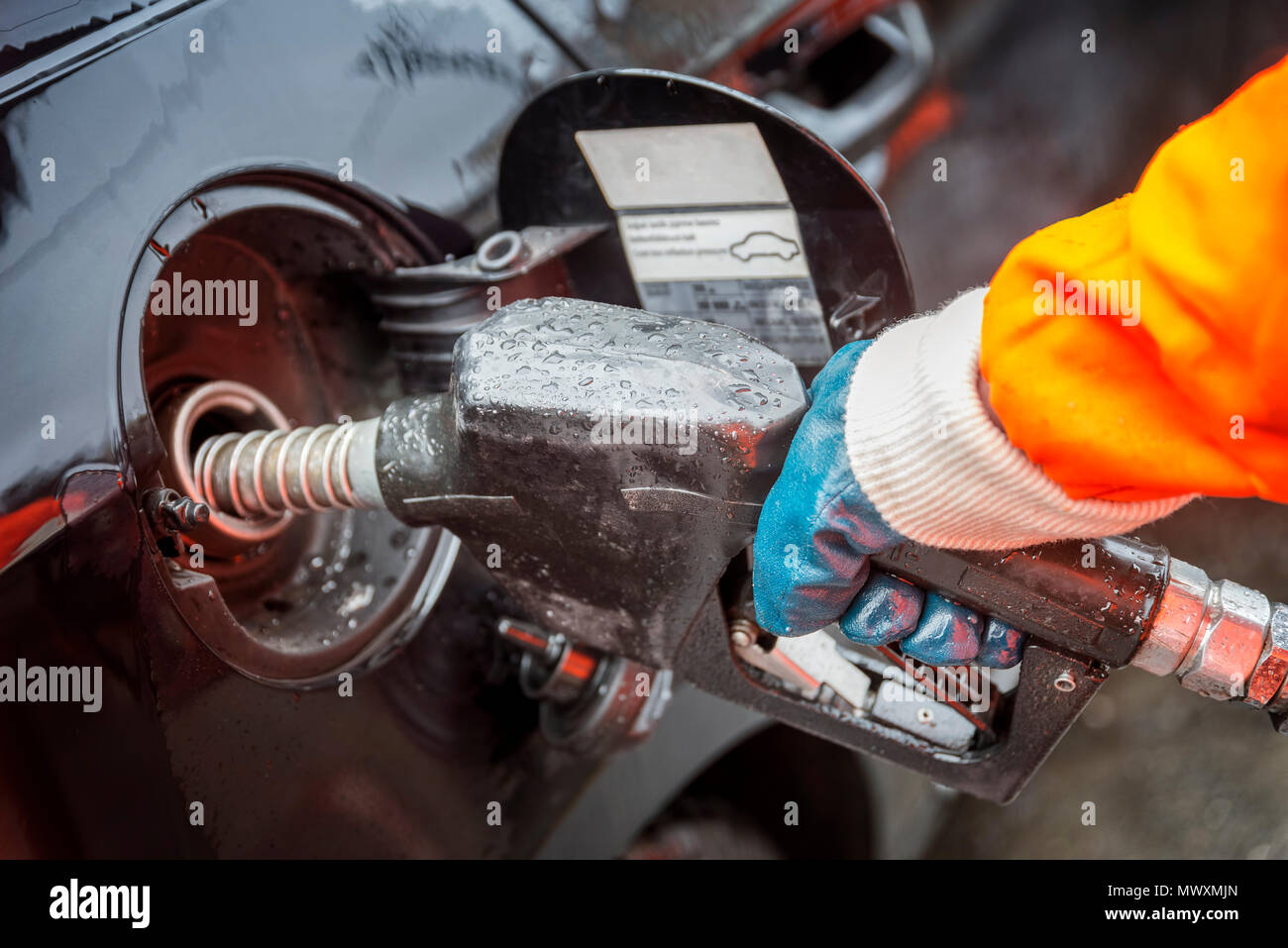 Diesel refilling station hi-res stock photography and images - Alamy