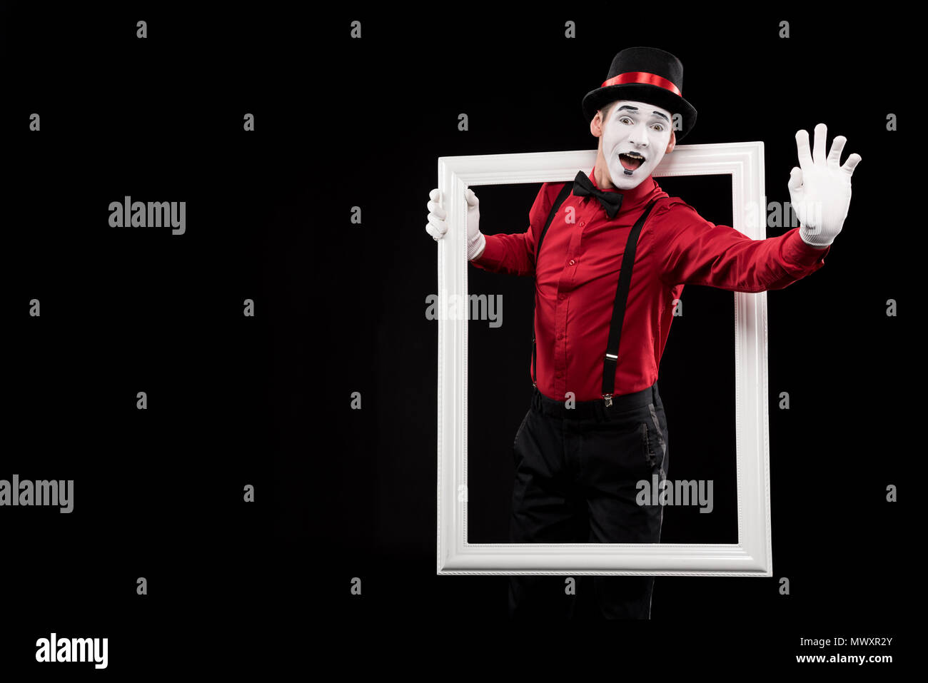 Waving hand from hi-res stock photography and images - Alamy